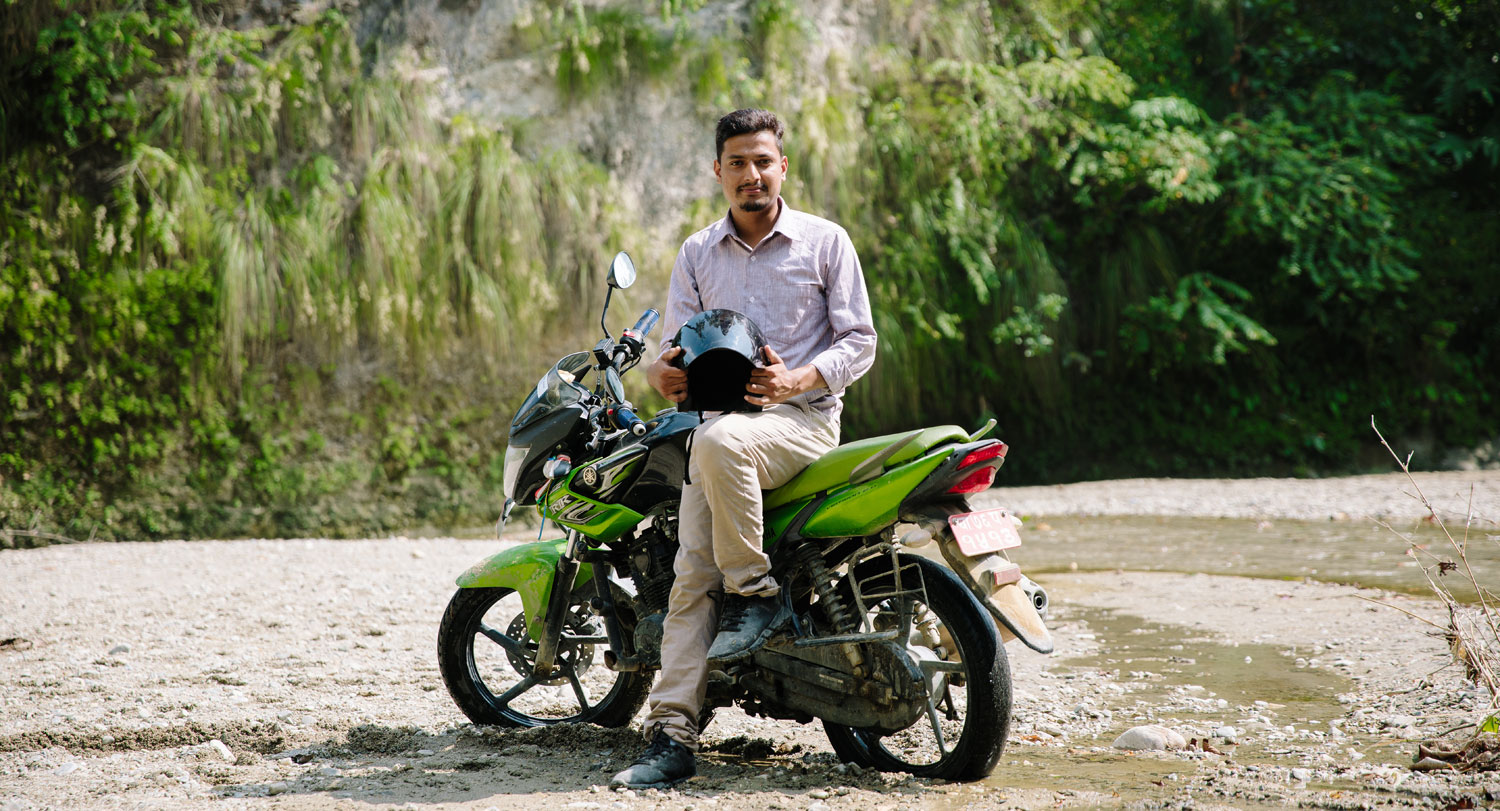 Tulsin Ghimirelle Nepalin köyhän maaseudun kehittäminen on unelmatyö