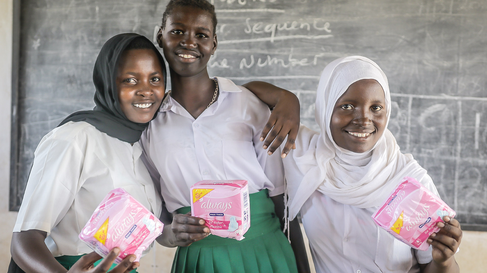 A menstrual hygiene kit from school may secure a girl's access to ...